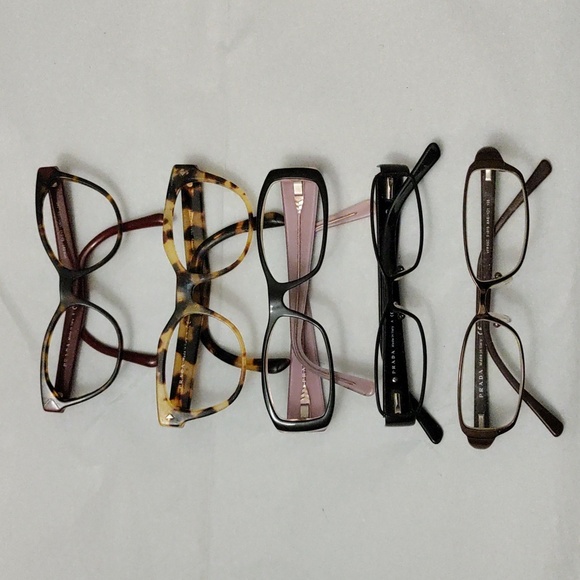 Prada | Accessories | Prada Assorted Eyeglass Frames Bundle 5 | Poshmark